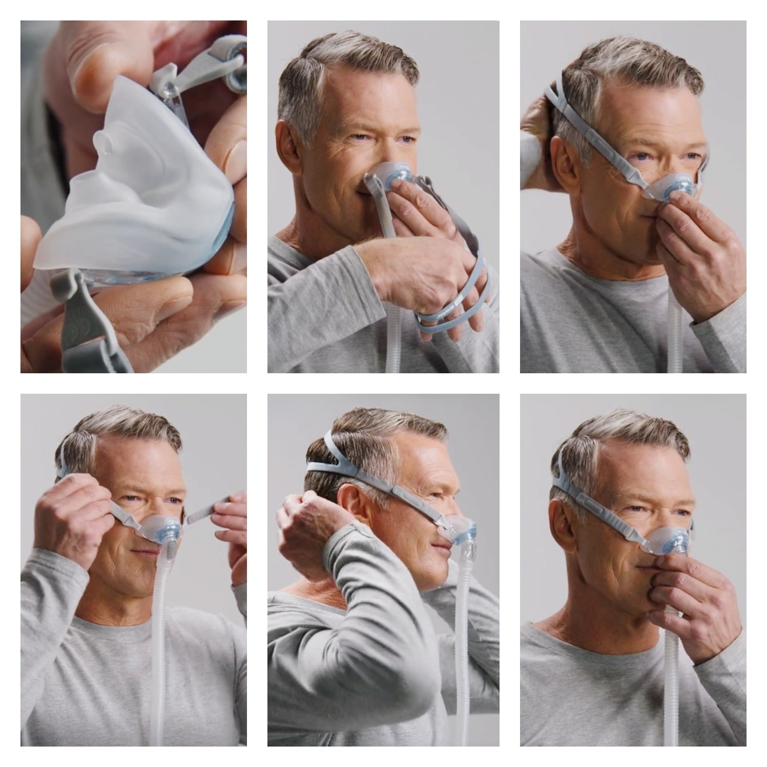 F&P Brevida Nasal Pillows CPAP Mask with Headgear – DirectHomeMedical