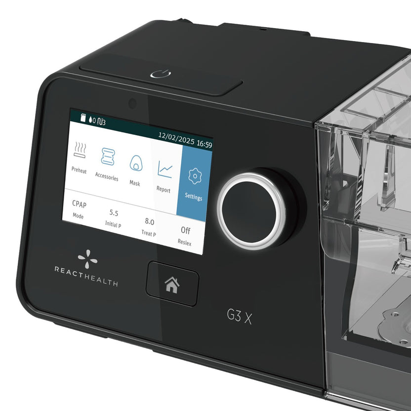 React G3 X Auto-CPAP Machine Package with Heated Humidifier ...