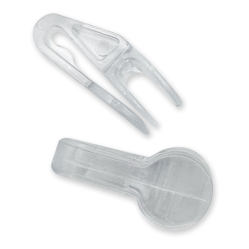 CLEAR O2 Ear Buddies Oxygen Cannula Clips – DirectHomeMedical