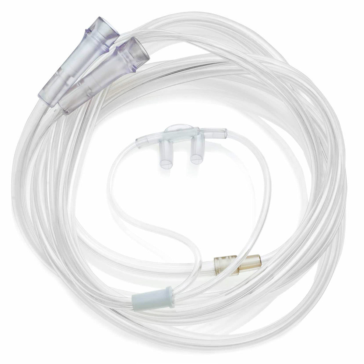 Oxygen Conserving Nasal Cannula with Dual Lumen Supply Tubes ...