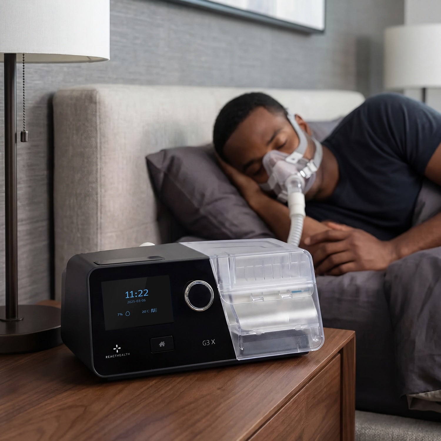 React G3 X Auto-CPAP Machine Package with Heated Humidifier ...