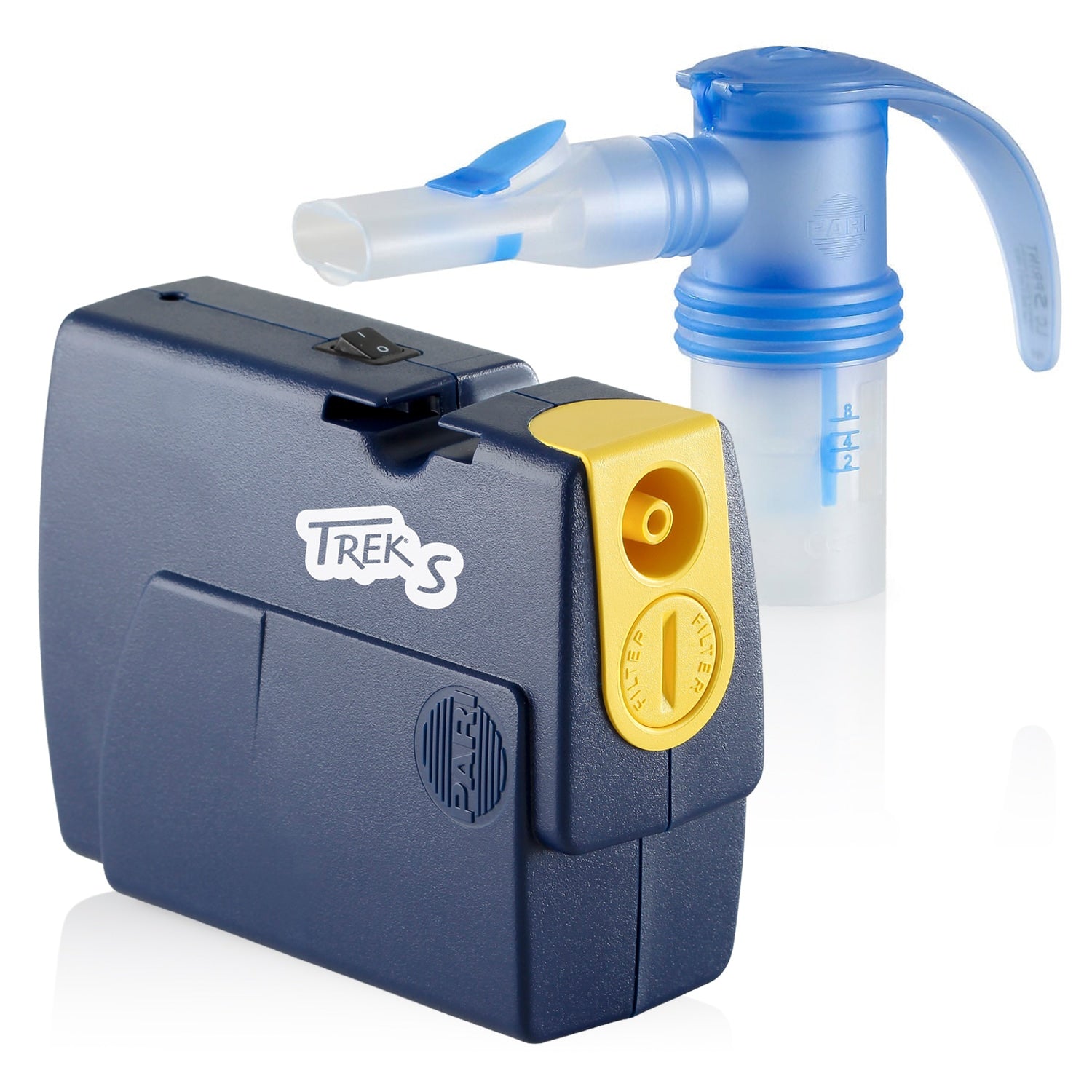 Trek S Portable Compressor Kit with 2 LC Sprint Nebulizers ...