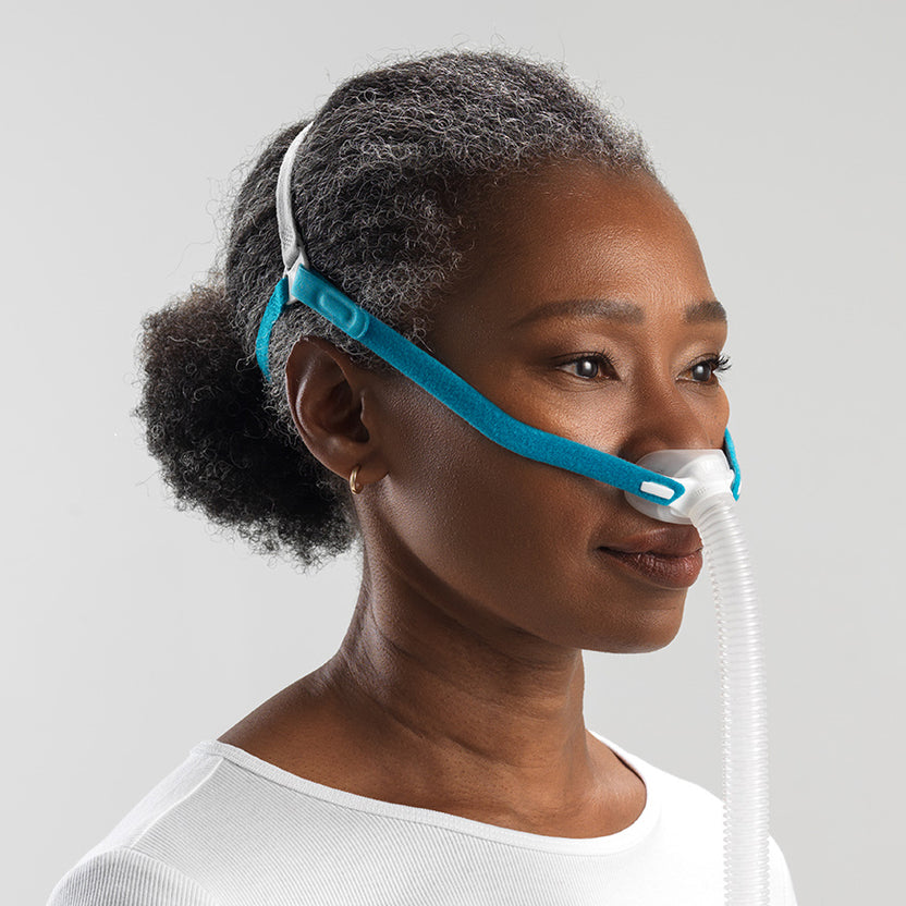 F&P Nova Micro Nasal Pillow CPAP Mask with Headgear – DirectHomeMedical