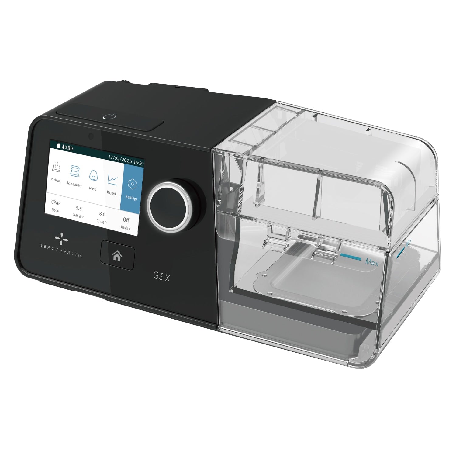 React G3 X Auto-CPAP Machine Package with Heated Humidifier ...