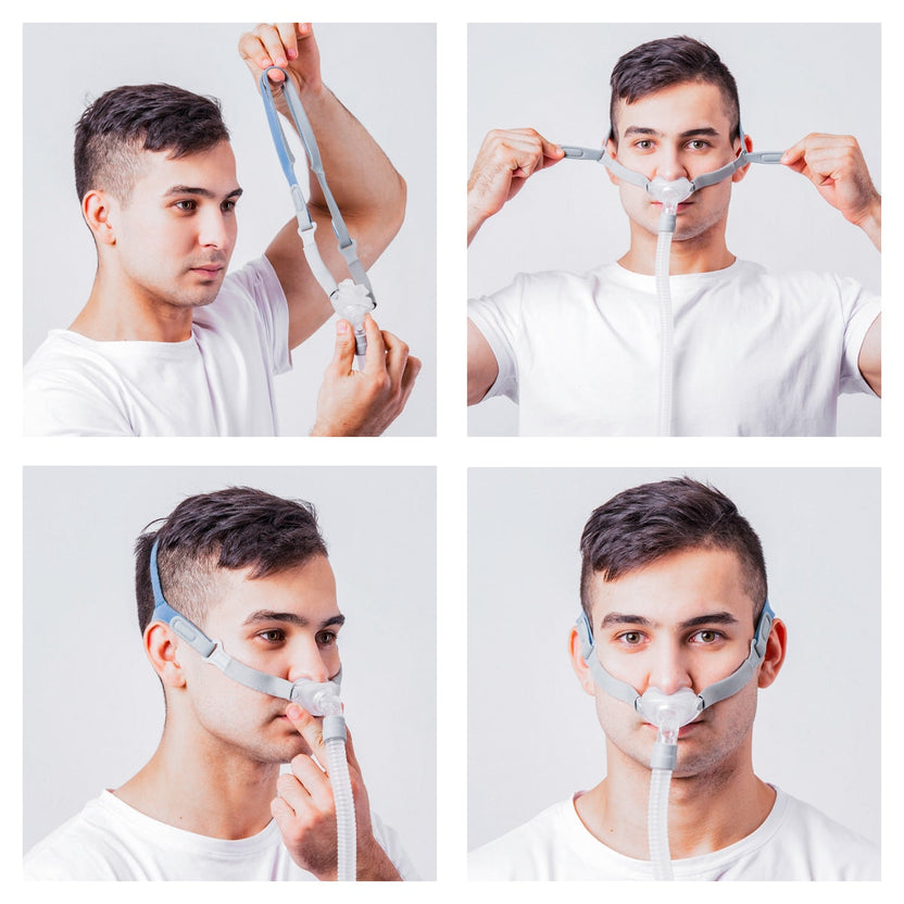 Rio II Nasal Pillows CPAP Mask with Headgear – DirectHomeMedical