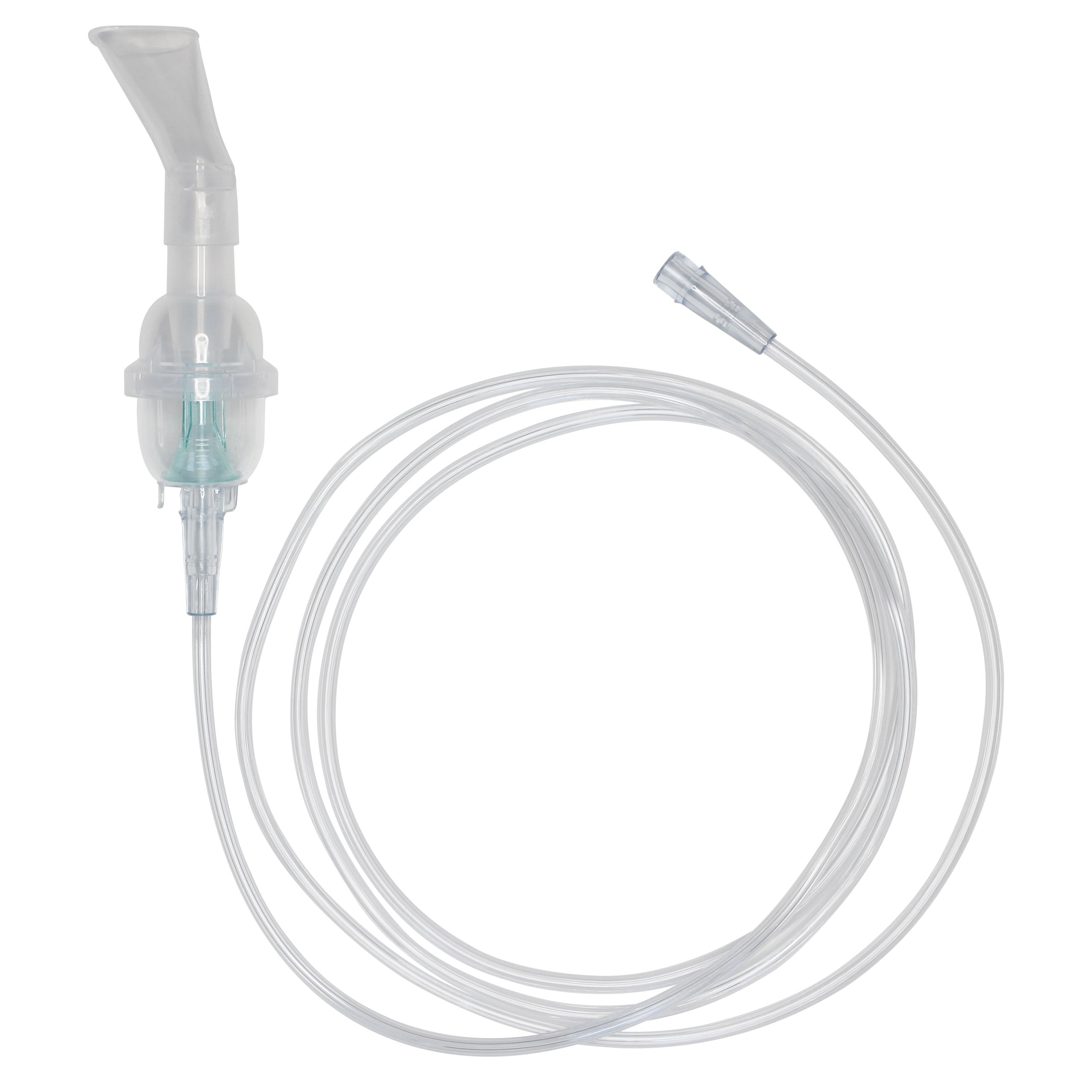 Sunset Disposable Nebulizer Kit with Angled Mouthpiece & 7 Foot Tubing ...