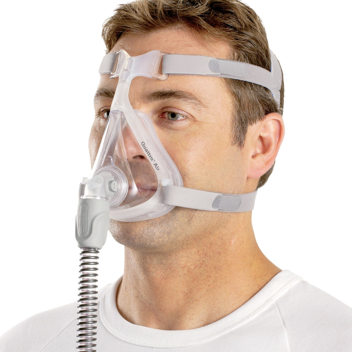 Quattro Air Full Face CPAP Mask with Headgear – DirectHomeMedical