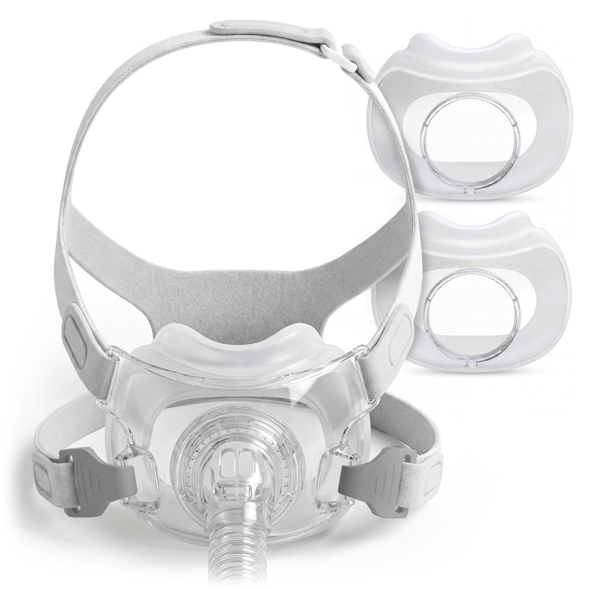 Rio II Full Face CPAP Mask with Headgear – DirectHomeMedical