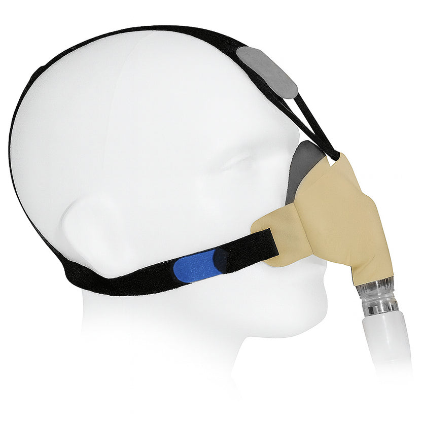 SleepWeaver Advance Soft Cloth Nasal CPAP Mask with Headgear ...
