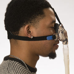 SleepWeaver Advance Soft Cloth Nasal CPAP Mask with Headgear ...