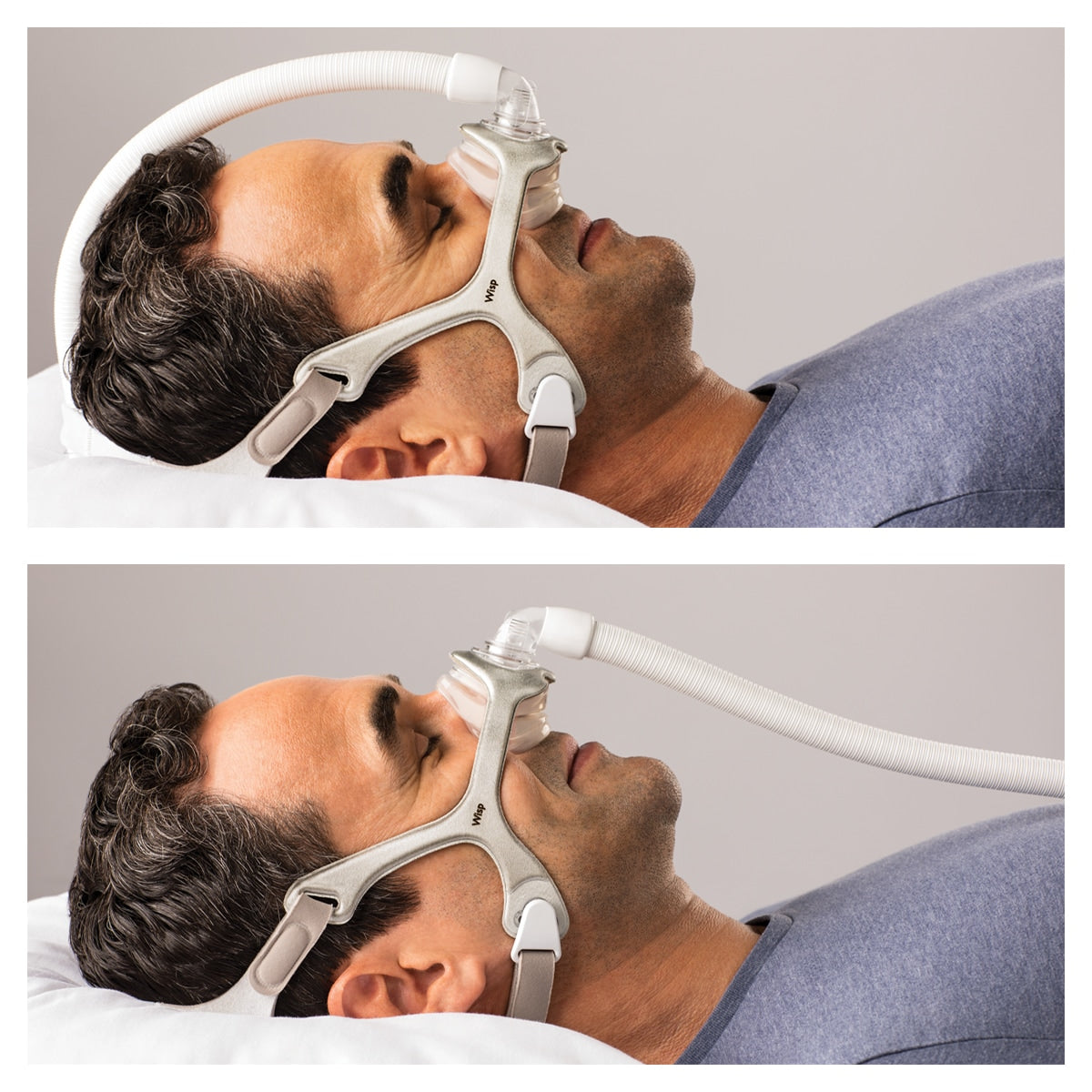Wisp Nasal CPAP Mask FitPack with Headgear – DirectHomeMedical